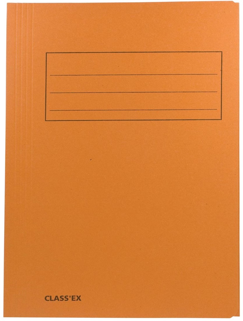Dossiermap Class'ex 1075 karton folio oranje | Alles voor kantoor & school