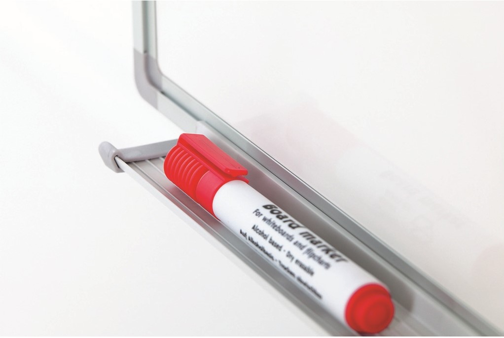 Whiteboard Smit Visual 60x90cm softline emaille staal wit | Alles voor ...