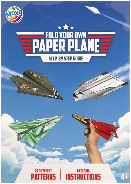 Fold your own Paper Planes block 24 sheet 25x18cm | Alles voor kantoor ...
