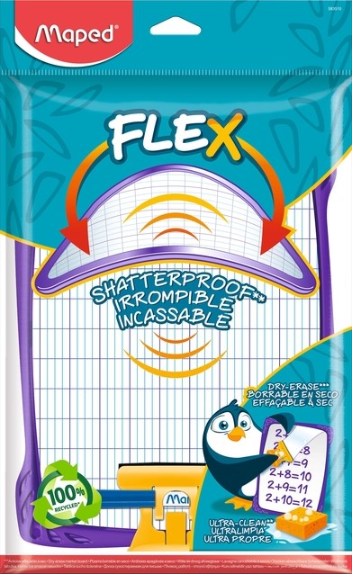 Whiteboard Maped Flex onbreekbaar assorti | Alles voor kantoor & school