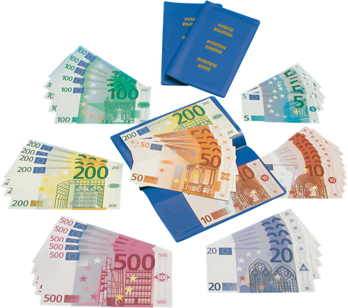 Bankbiljet euro assortiment van 40 stuks | Alles voor kantoor & school