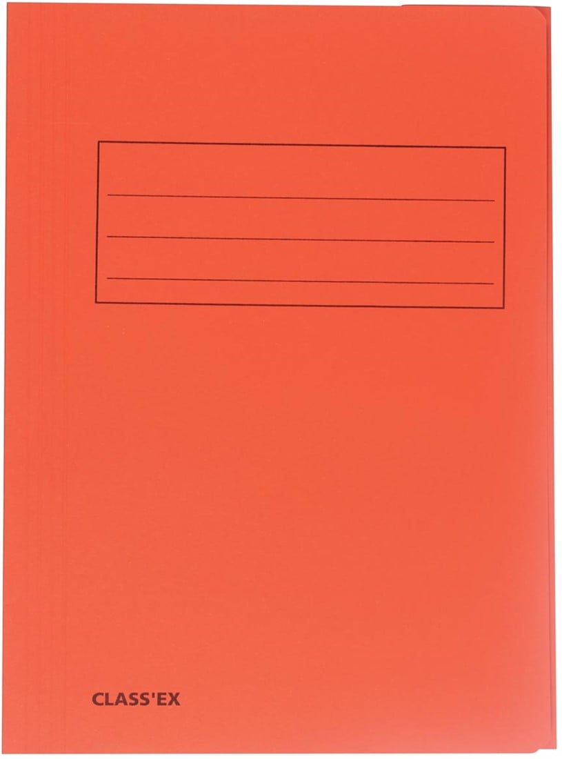 Dossiermap Class'ex 30205 A4 karton oranje | Alles voor kantoor & school