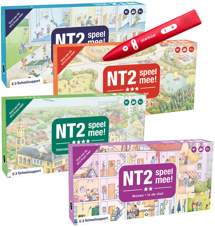NT2 Speel mee! 6+ ster 1-4, incl. Voorlezer | Alles voor kantoor & school