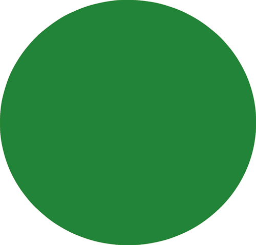 Plakfiguren rond 40 mm, groen 400 stuks | Alles voor kantoor & school