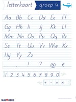 Klinkers klassikaal letterkaart blokschrift groep 3 en 4 | Alles voor kantoor & school