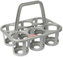 Flessendrager Curver grijs voor 6 flessen à 1 liter | Alles voor ...