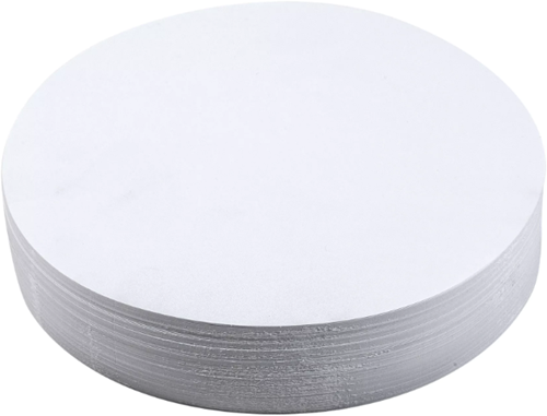 Vouwkartons 120 grams rond 20cm 250 vel wit | Alles voor kantoor & school